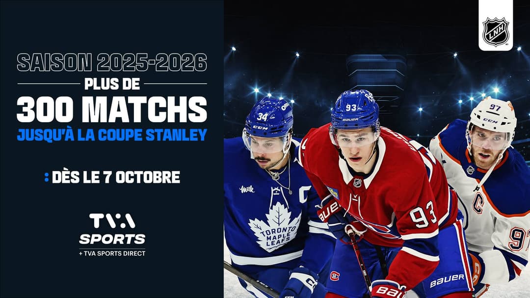 TVA Sports | Rattrapage, direct et grille horaire | TVA+